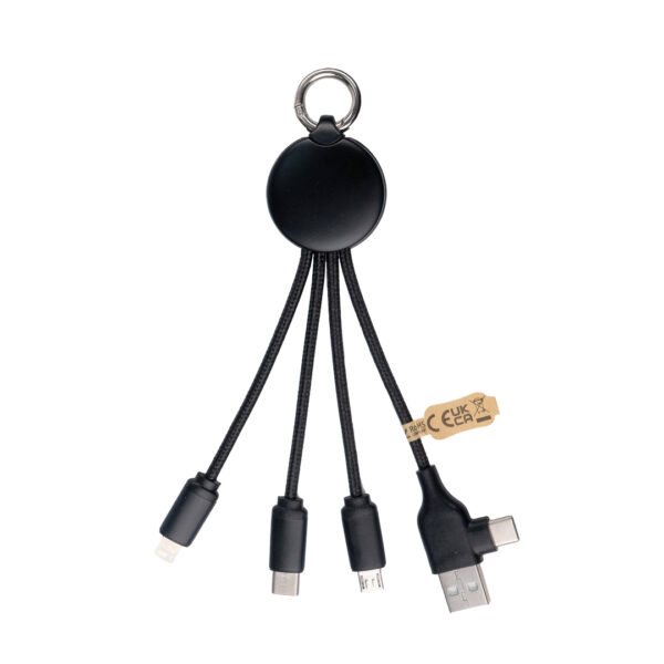 EcoCharge 6-in-1 Keychain Cable | USB-C, Lightning, Micro USB - Pannex ...