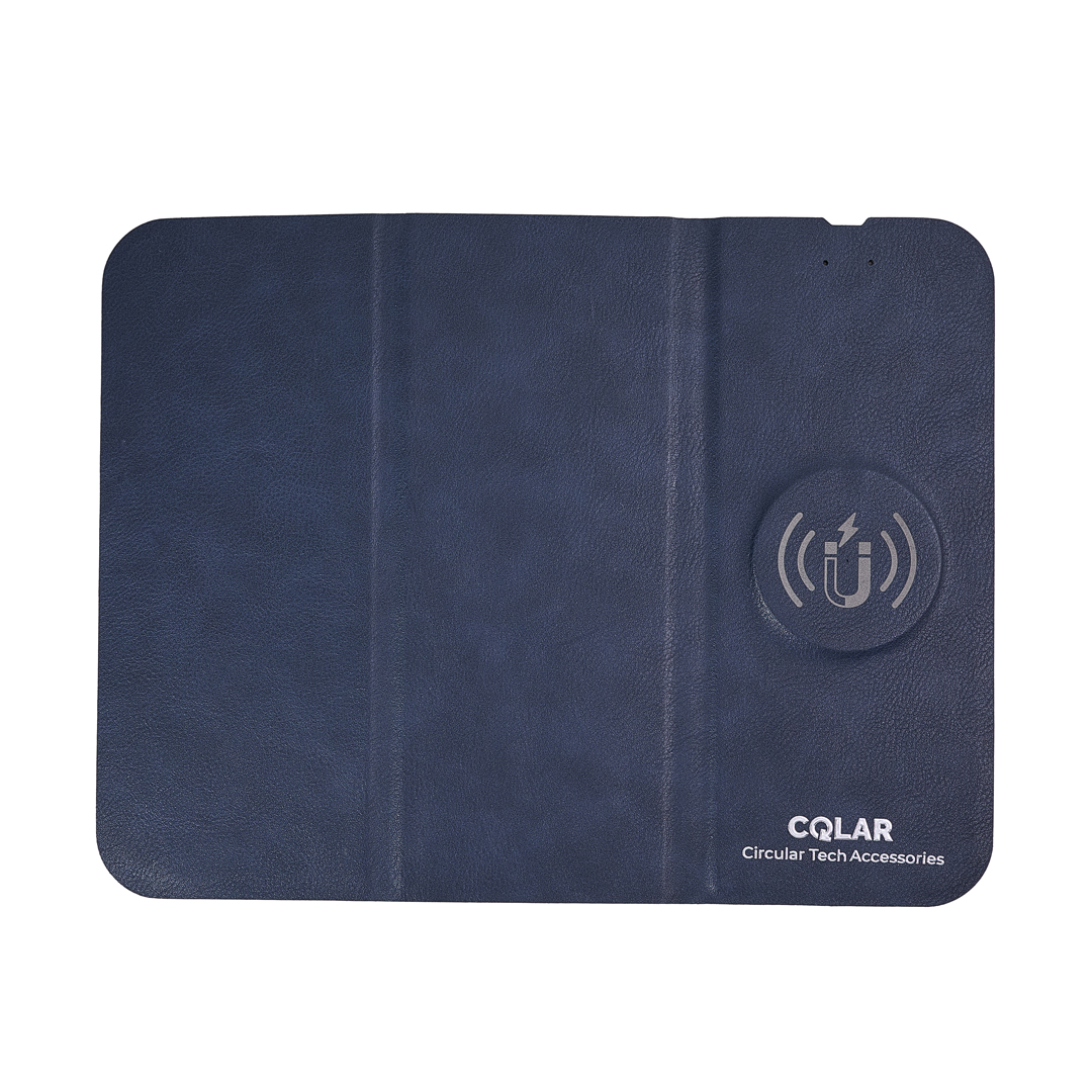 Foldable Wireless Charging Mouse Pad | All-in-One Desk Organizer ...